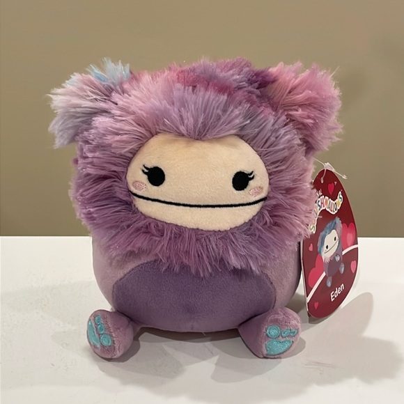 Squishmallows | Other | Reserved Nwt 5 Eden The Purple Bigfoot ...